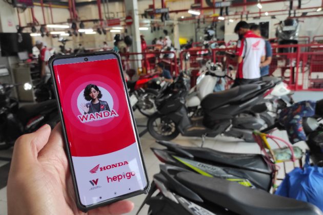 Aplikasi WANDA dari Honda Memudahkan Jadwal Booking Servis