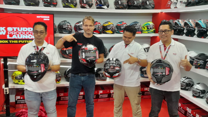 Koleksi 4 Helm Baru SMK & STUDDS 2025 Hadir IMOS 2025
